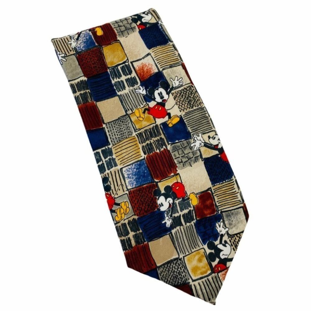 Vintage Classic Original Mickey Mouse Neck Tie - Gem